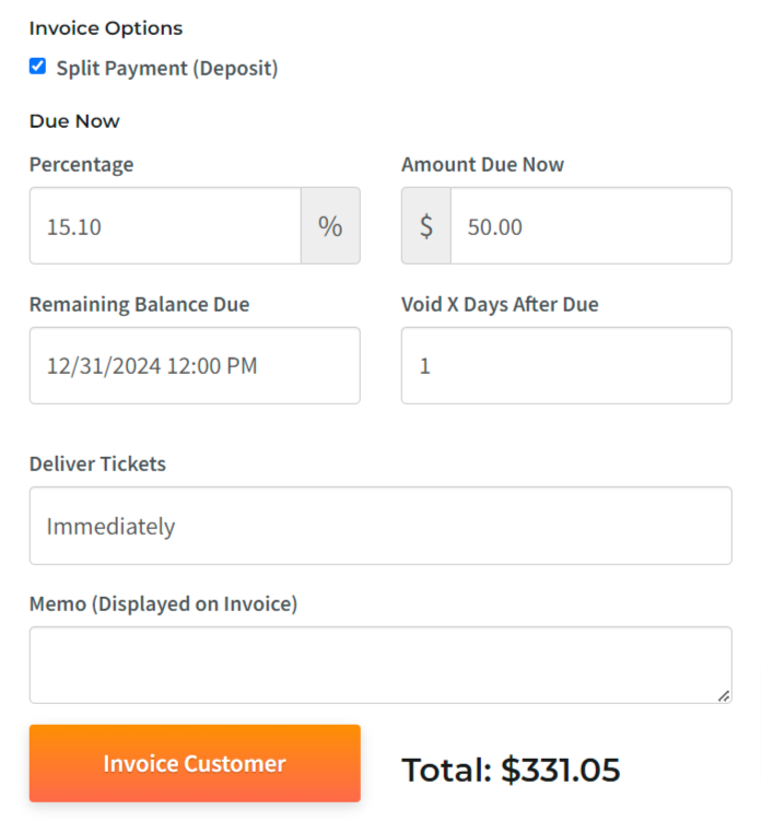 NEW FEATURE: Invoicing